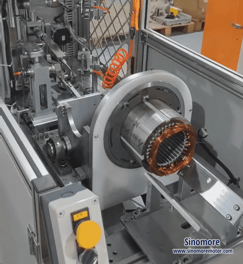 Servo Double Sides Lacing Machine for Over-hang coil - Ningbo Sinomore ...